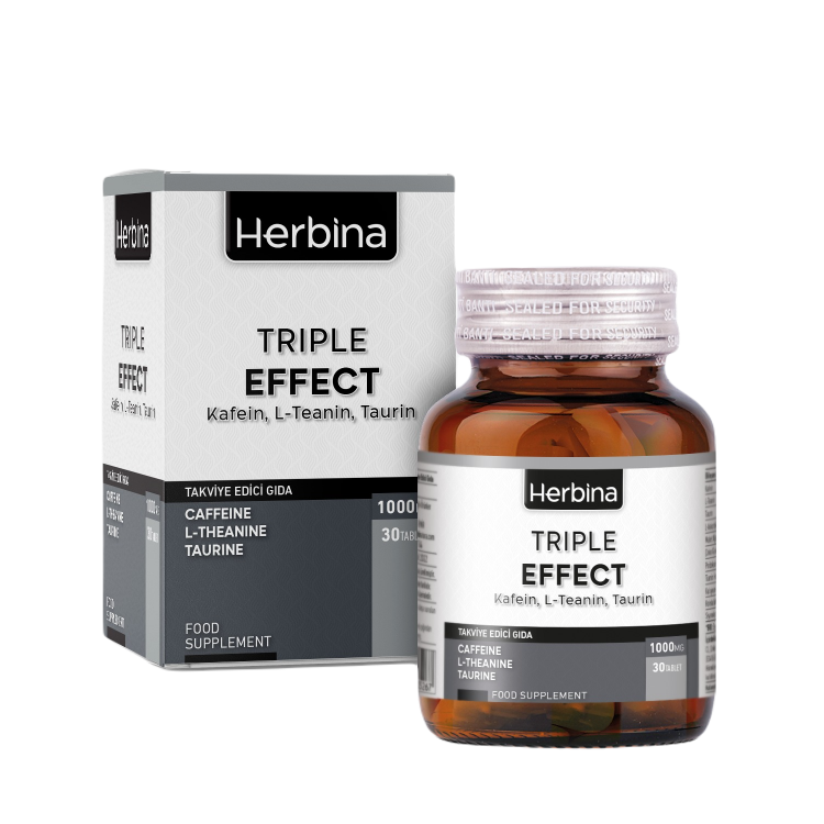 HERBİNA TRIPLE EFFECT 1000 MG - 30 TABLET - HS0817