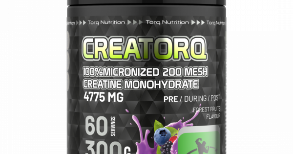TORQ CREATORQ %100 MİCRONİZED CREATİNE MONOHYDRATE 300 GR - HS0689