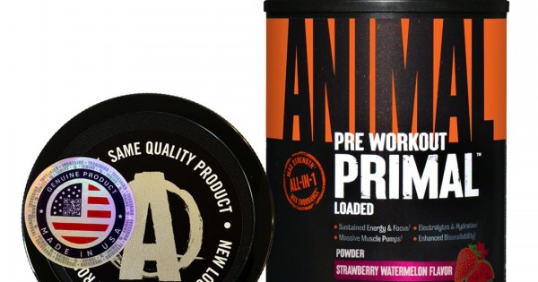 UNİVERSAL ANİMAL PRİMAL LOADED PRE WORKOUT 507.5 GR - HS0705