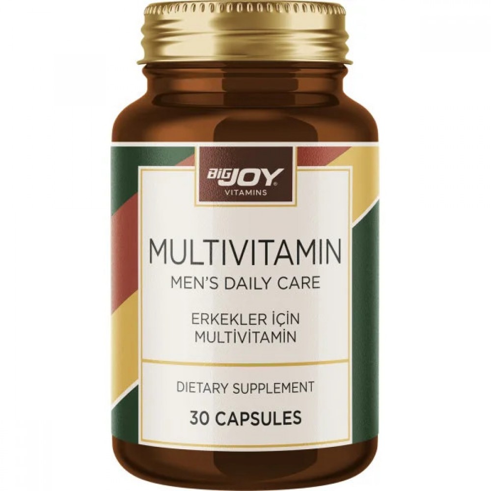 BİG JOY VİTAMİNS MENS MULTİVİTAMİN 30 KAPSÜL - HS0864