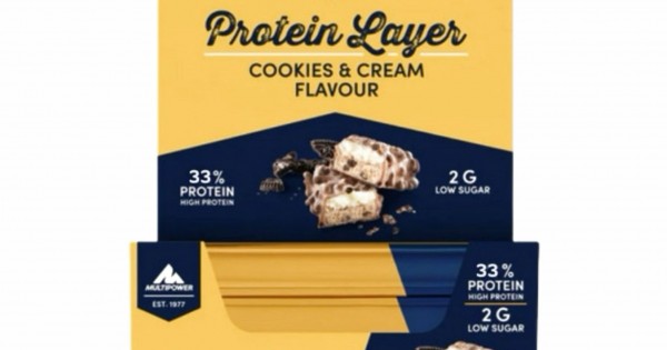 MULTİPOWER PROTEİN LAYER BAR(50 GR) - 18 ADET - HRC0709